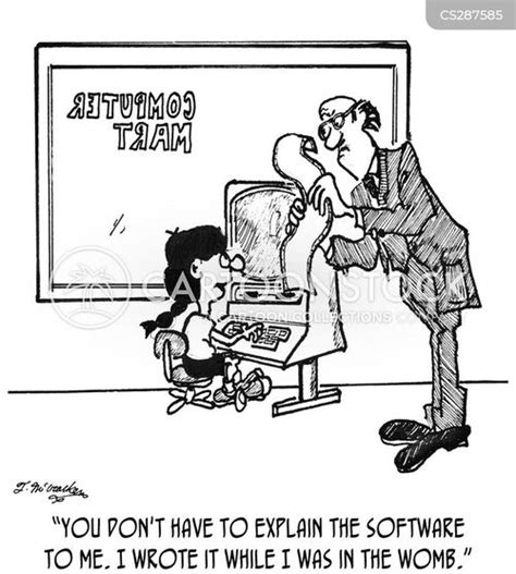 Computer Genius Cartoons And Comics Funny Pictures From Cartoonstock