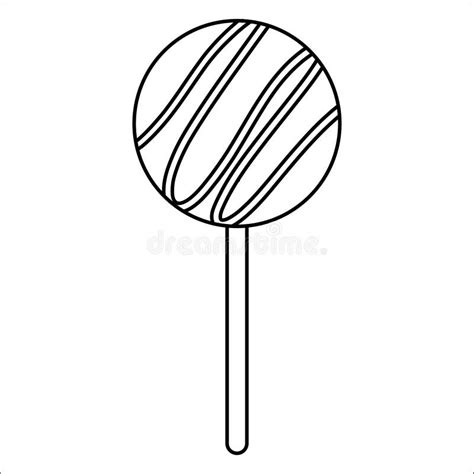 Cake Pops Chocolate Day Sweet Food Icon Stock Illustration Illustration Of Cookie Birthday
