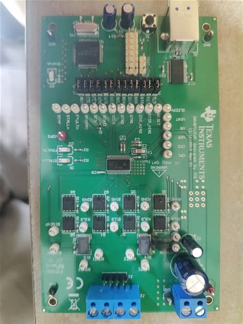 DRV EVM Out Of Box Failure Motor Drivers Forum Motor Drivers