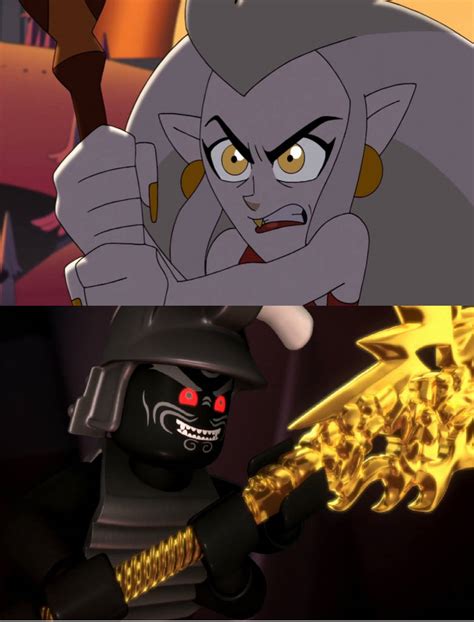 Eda Fights Garmadon By Anarchrist17 On Deviantart