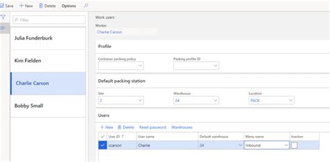 2 Worker Profile D365 Warehouse Ellipse Solutions