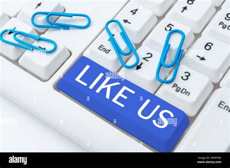 Text Caption Presenting Like Us Business Showcase Asking To Follow On Social Media Feel