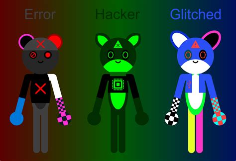 Error Hacker And Glitched By Jordanli04 On Deviantart