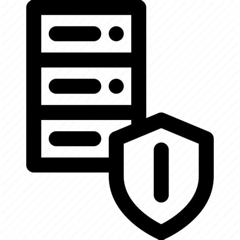 Security Safe Protection Data Server Icon Download On Iconfinder