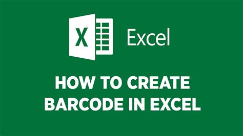🔥ms Excel How To Create Barcode In Excel Barcode Font Excel Barcode Generator Microsoft