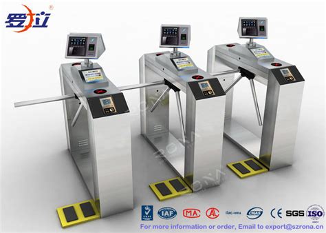 Tcp Ip Door Security Access Control Turnstiles Rfid Automatic Tripod Turnstile Gate