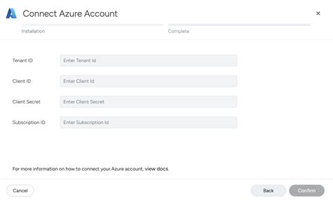 Connect Azure Account In Sysdig Monitor Sysdig Docs