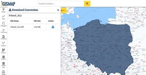 Convert Shapefile Shp To Tiff Gis Map Info