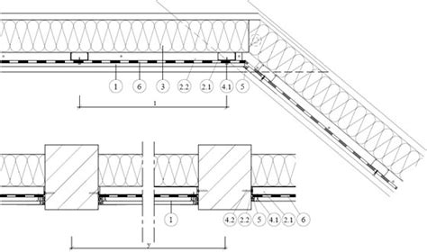 Rigips обшивка на скатен покрив на метална конструкция от Rigips Cd профили с видими греди 4 72