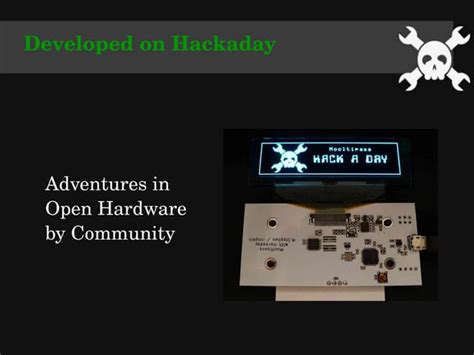 Developed On Hackaday Designing Hardware As A Community Odp Shareware And Freeware