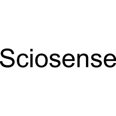 Sciosense Trademark Of Sciosense Bv Registration Number 6010530