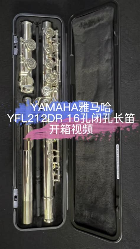 日本YAMAHA雅马哈YFL212DR 16孔闭孔长笛开箱视频 知乎