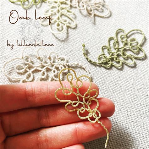 Oak Leaf Free Tatting Pattern Lilliantatlace