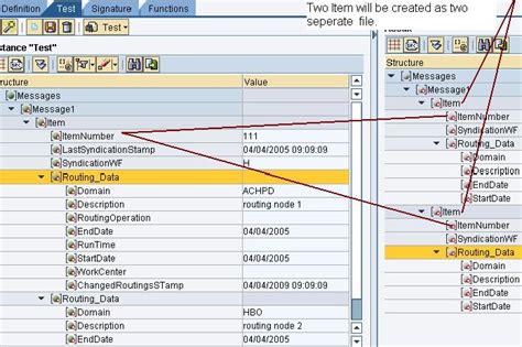 Graphical Mapping In Pi For Message Splitting Base Sap Community