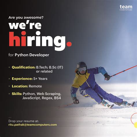 Ritu Pathak On Linkedin Hirng Pythondeveloper Webscraping Scrapy