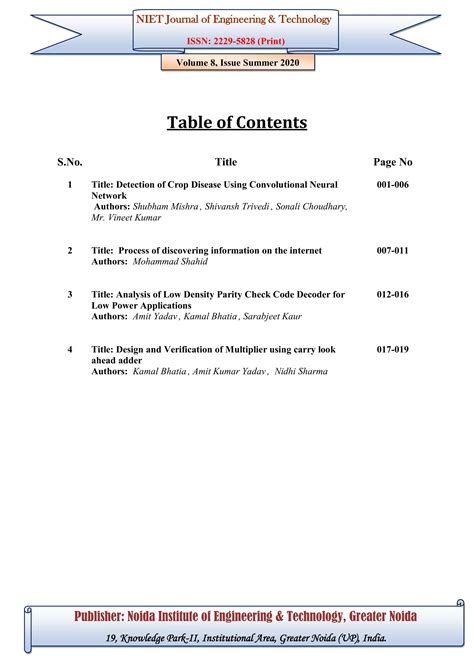 Detection Of Crop Disease Using Convolutional Neural Network Pdf Publishing Industry