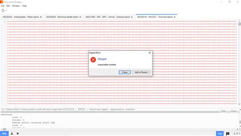 Unable To Open BPMN File Unparsable Content Discussion Questions Camunda Forum