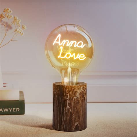Custom Text Edison Led Filament Bulb Edison Steampunk Lamp Steampunk Custom Text Edison Led Filament Bulb Edison Steampunk Lamp Steampunk
