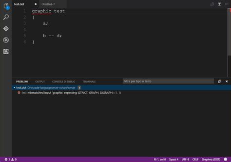 Language Server Protocol A Language Server For DOT With Visual Studio Code Strumenta