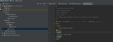 Struts2入门 环境搭建（idea版） 贫血的吸血鬼 博客园