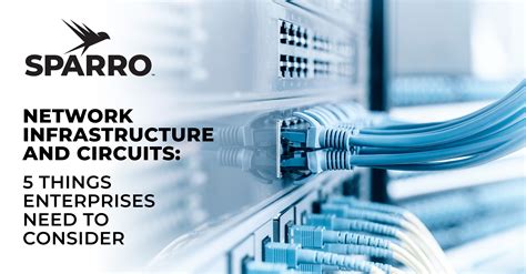 Network Infrastructure And Circuits 5 Things Enterprises Need To Consider Sparro End To End