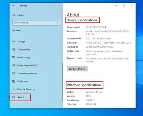 How To Find Check Windows Build And Version Number