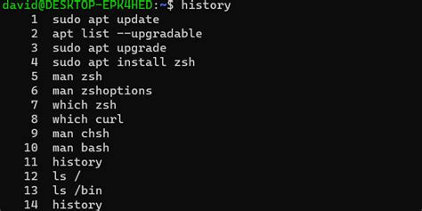 How To Access Command History On Linux