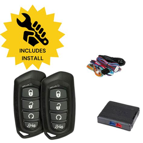 Code Alarm 1 Way Remote Starter With Two 1 Way 4 Button Remotes W Ins