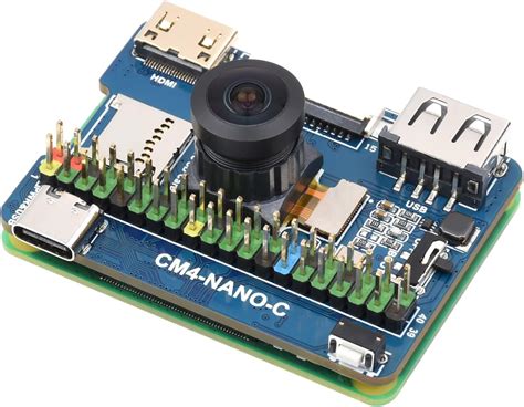 Nano Base Board C Para Raspberry Pi Compute Module 4 Liteemmc Mismo