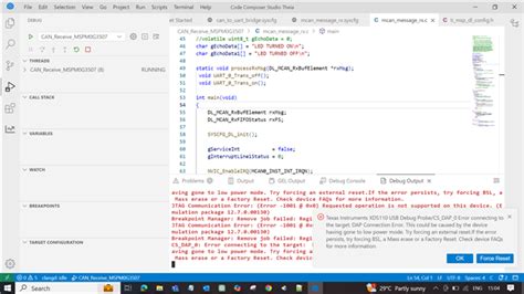 MSPM G DAP Connection Error Arm Based Microcontrollers Forum Arm Based Microcontrollers