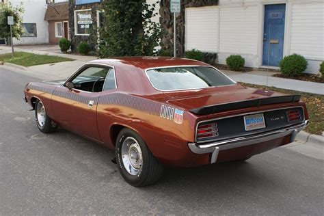 1970 Plymouth Cuda Aar In Code Fk5 Deep Burnt Orange