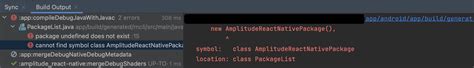 error import undefined amplitudereactnativepackage · issue 169