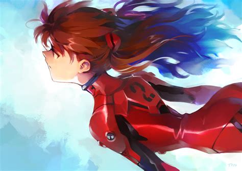 Souryuu Asuka Langley Neon Genesis Evangelion Drawn By Optionaltypo