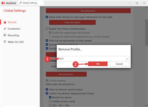 Configure AnyDesk To Accept Connections Only With User Permission