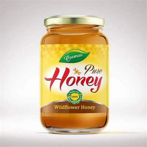 Printed Honey Bottle Label At Piece Kamarajapuram Colony Sivakasi ID