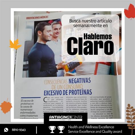 El Exceso De Proteínas Es La Causa De Antiagingcenterhn