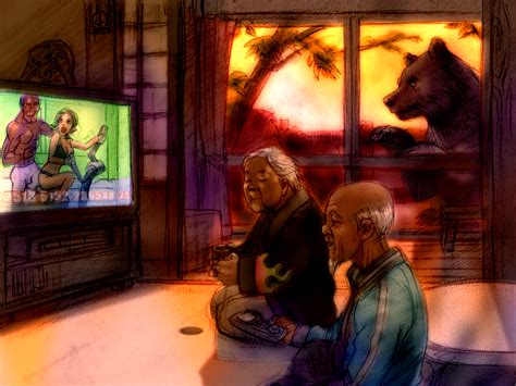 Kawano Takuji Kuma Tekken Tekken Tekken 4 Game Cg Official Art