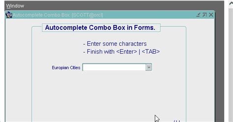 Hasan Jawaid Oracle Forms Auto Complete Checkbox