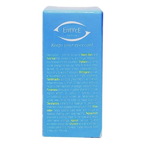 Buy Entyce Eye Drops 10ml Jiwaday