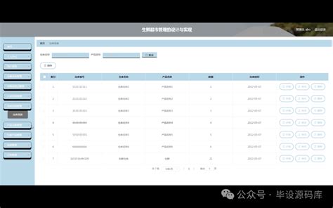 生鲜超市管理系统 毕业设计 Springbootspringjavamysql Csdn博客