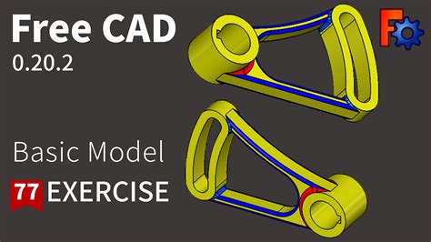 Freecad Tutorial For Beginnersbasic Model Exercise 77，model Mania 2008