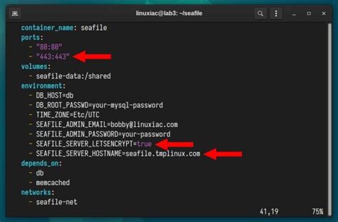 how to install seafile file sync server with docker