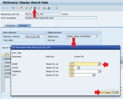 Step By Step Guide Creating Elementary Search Help In Sap Abap