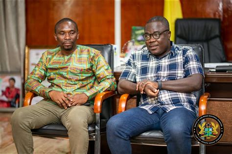 Headmaster Of Susec Pays Courtesy Call On Bono Regional Minister Brcc