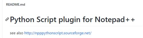 pythonscript about page should give relevant site names and links