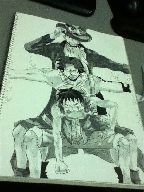 Luffy Ace Sabo By Bodskih On Deviantart