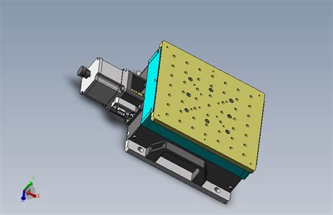 楔形系列升降台三维sw模型solidworks 2016模型图纸下载 懒石网
