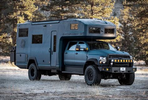 Oversized Overlanding Vehicles The Earthroamer Sx Has A Durable Carbon