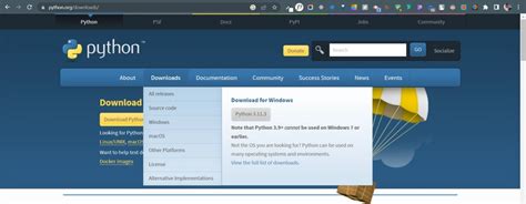 Installing Python And Jupyter Notebook On Windows11 Dev Community