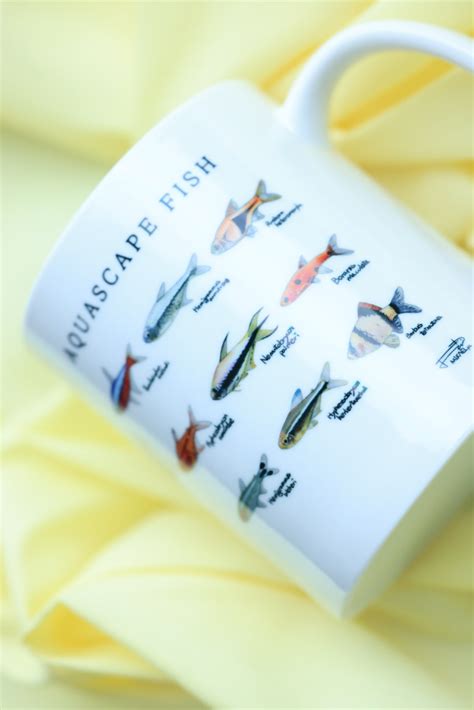 덕질하자 미카엘님표 굿즈 아쿠아스케이프 피쉬 머그컵 네이버 블로그